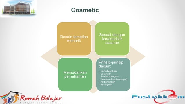 Tahapan dan prinsip pengembangan bahan belajar multimedia | PPTX