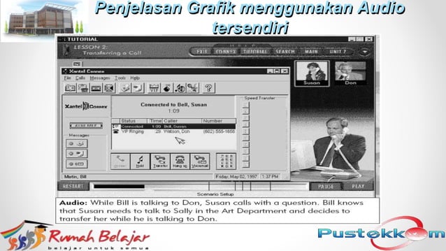 Tahapan dan prinsip pengembangan bahan belajar multimedia | PPTX