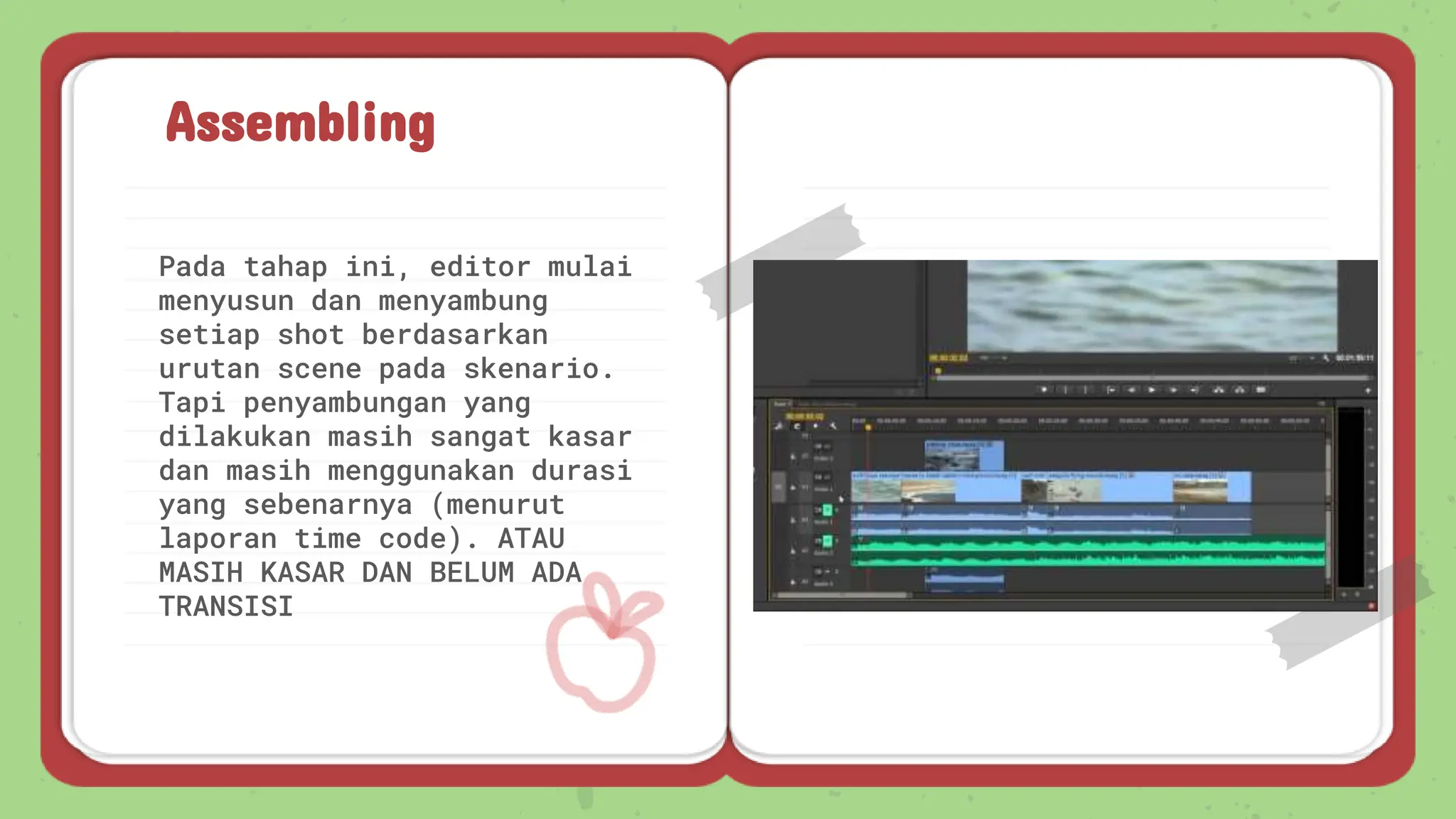 Tahapan Editing Kelas XI Broadcasting Perfilman | PPTX