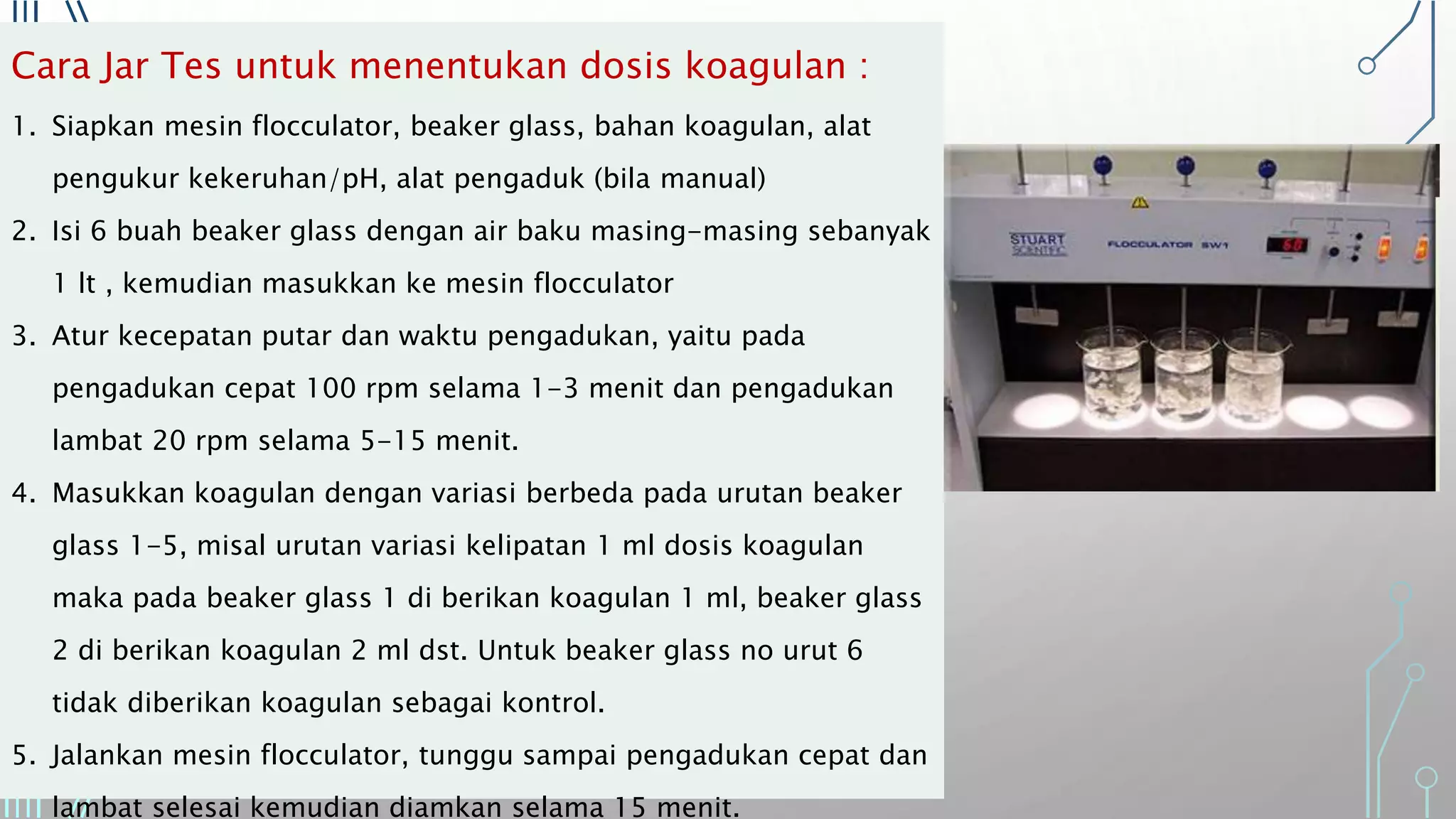 Tahapan Lengkap Pengolahan Air Minum, Pemeliharaan Sarana dan ...