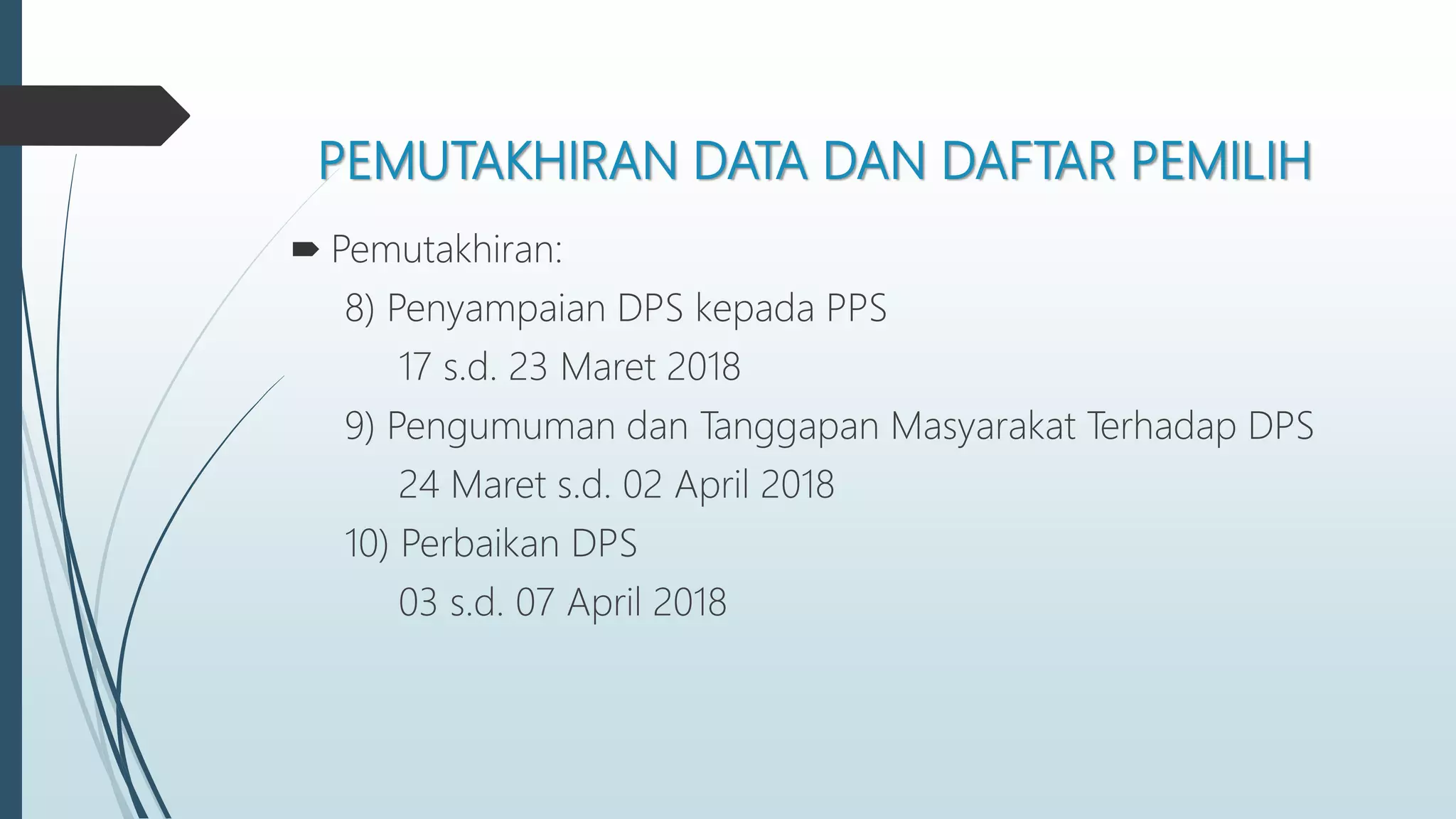 TAHAPAN PEMUTAKHIRAN DATA DAN DAFTAR PEMILIH.pptx