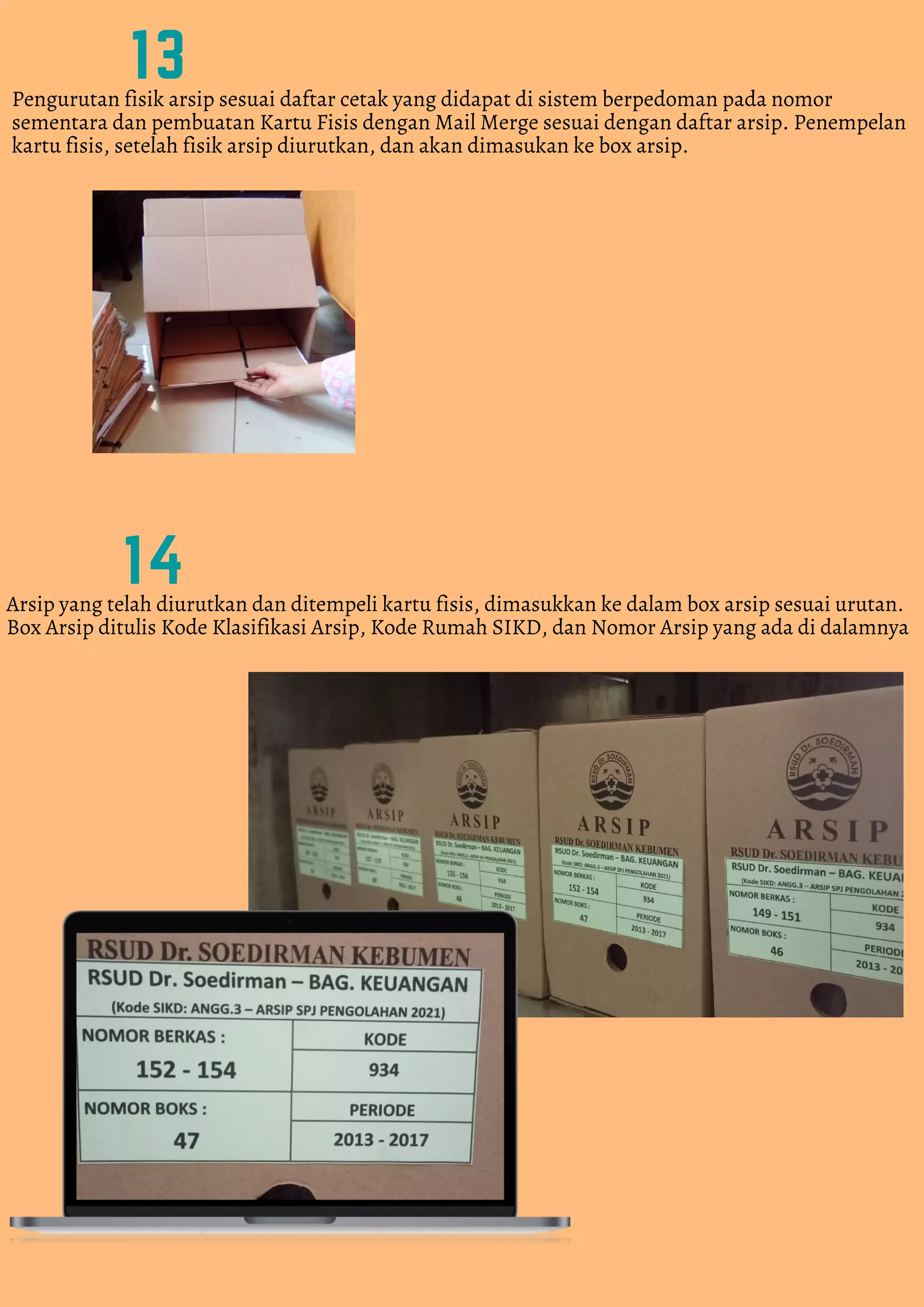 TAHAPAN PENGELOLAAN ARSIP INAKTIF KABUPATEN KEBUMEN | PDF