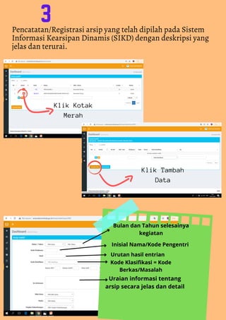 TAHAPAN PENGELOLAAN ARSIP INAKTIF KABUPATEN KEBUMEN | PDF