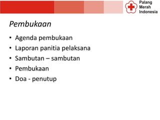 Tahapan penyelenggaraan diklat pmi | PPTX