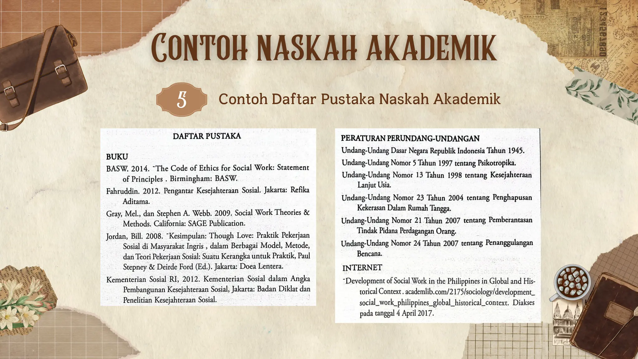 Tahapan Penyusunan dan Contoh Naskah Akademik | PDF