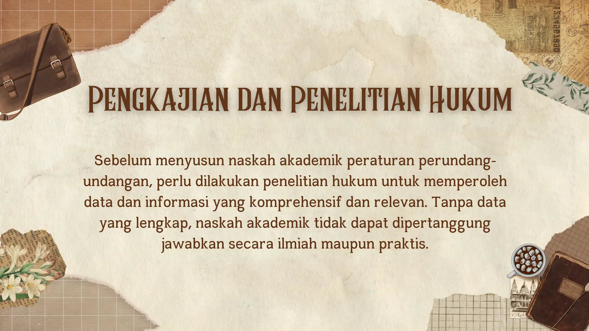 Tahapan Penyusunan dan Contoh Naskah Akademik | PDF