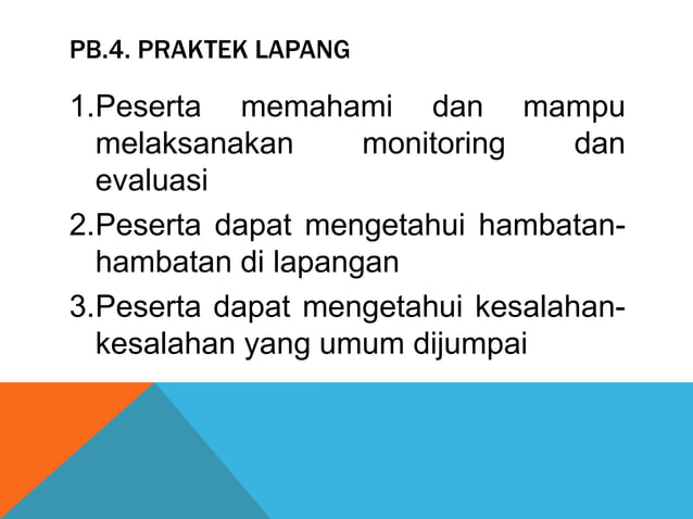 Tahapan penyusunan desain pelatihan | PPTX