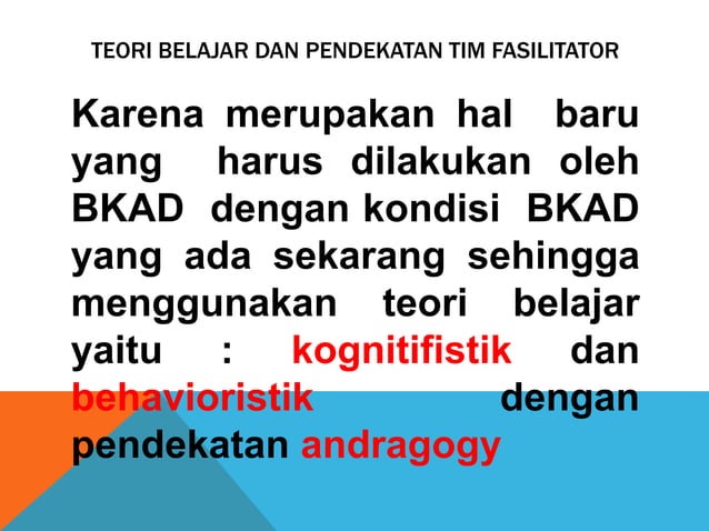 Tahapan penyusunan desain pelatihan | PPTX