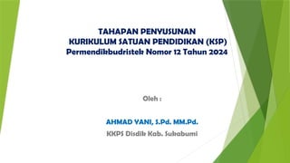 TAHAPAN PENYUSUNAN KURIKULUM SATUAN PENDIDIKAN (KSP).pptx