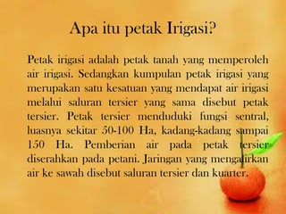 TAHAPAN PERENCANAAN IRIGASI (Monica dan Ermina) OK.pptx