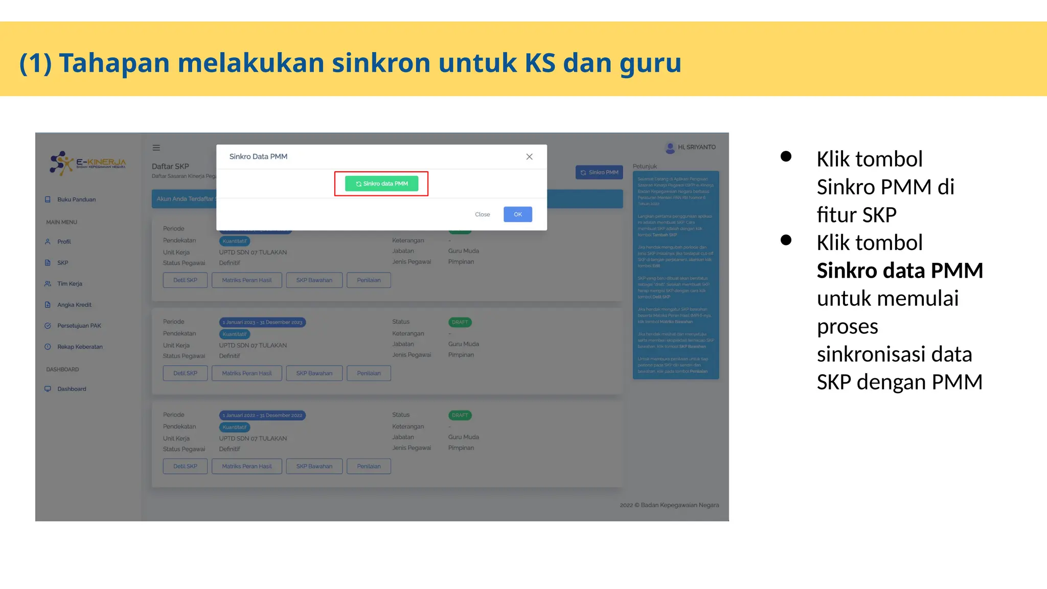 Tahapan Sinkro PMM untuk guru tahun .pptx