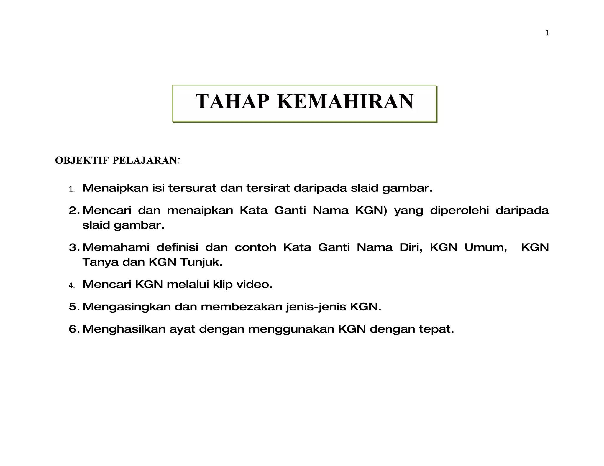 TK - KGN | PPT