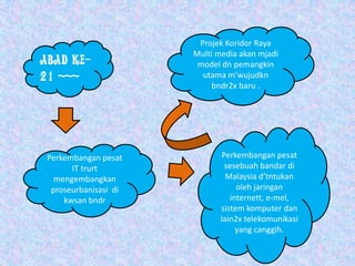 Tahap perkembangan perbandaran di malaysia | PPTX
