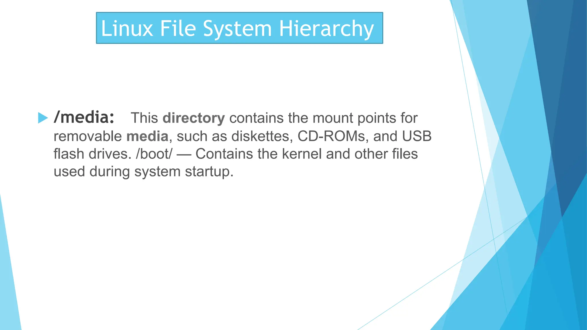 Tahir Ashraf [Linux file system herarchy].pptx