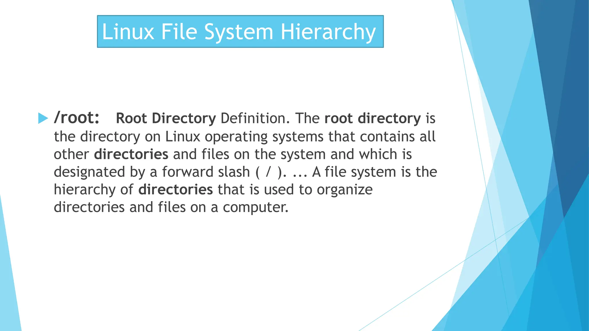 Tahir Ashraf [Linux file system herarchy].pptx