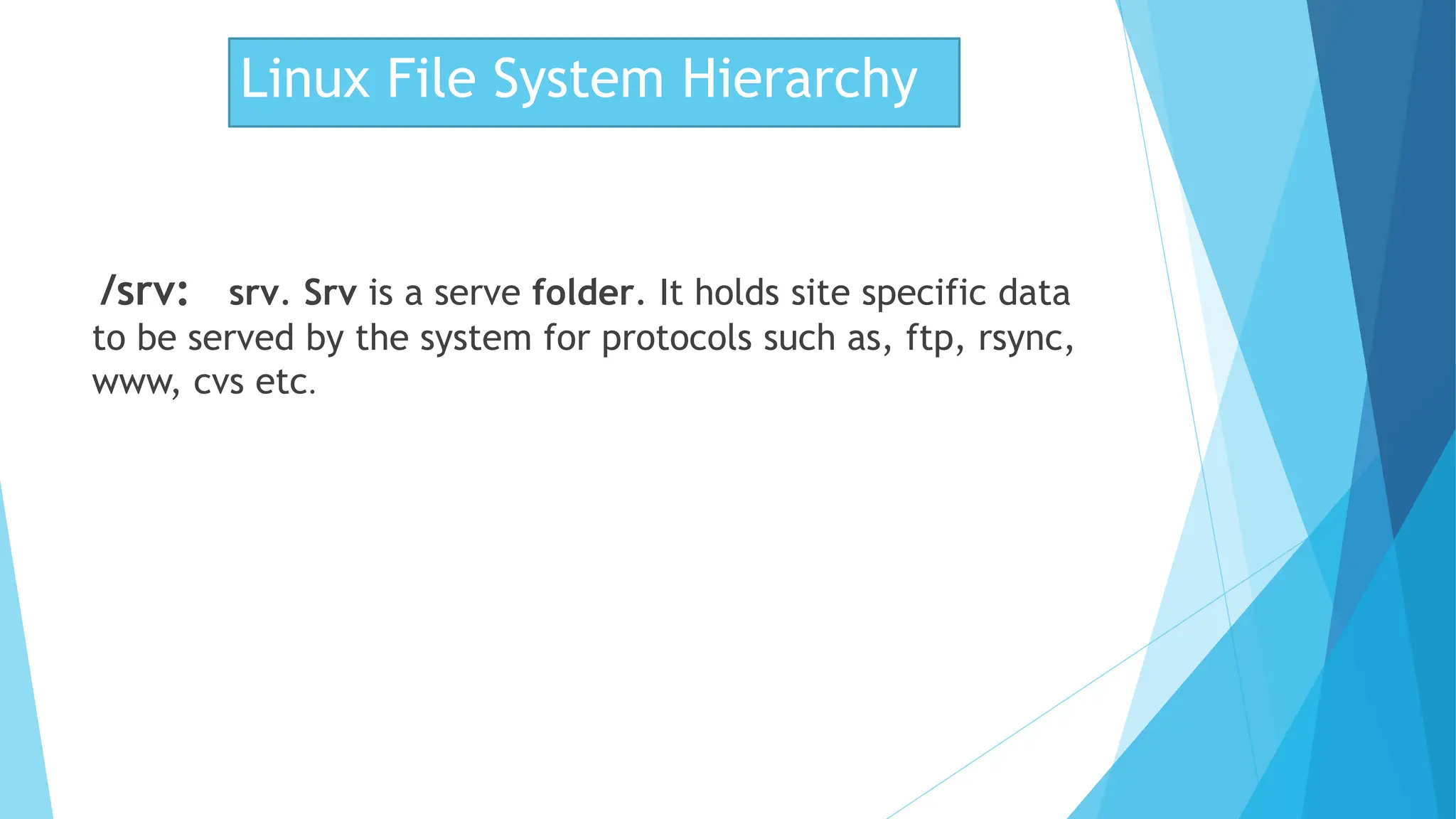 Tahir Ashraf [Linux file system herarchy].pptx