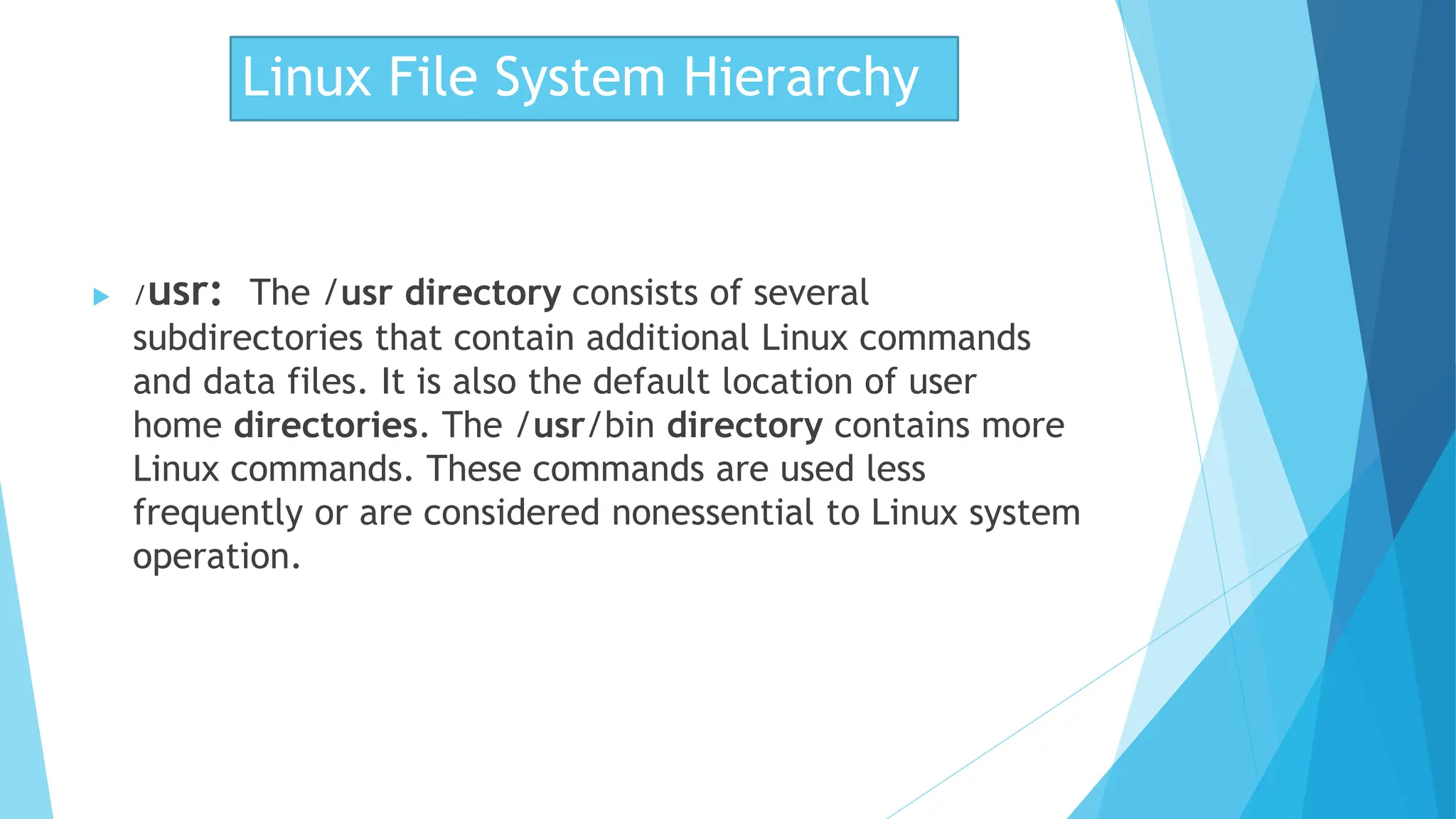 Tahir Ashraf [Linux file system herarchy].pptx