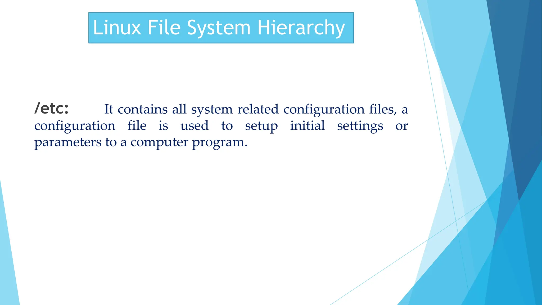 Tahir Ashraf [Linux file system herarchy].pptx
