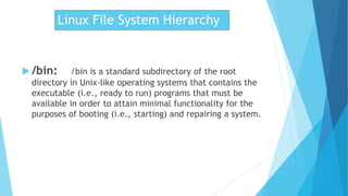 Tahir Ashraf [Linux file system herarchy].pptx