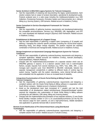 Tahir Celebi Cv En | PDF