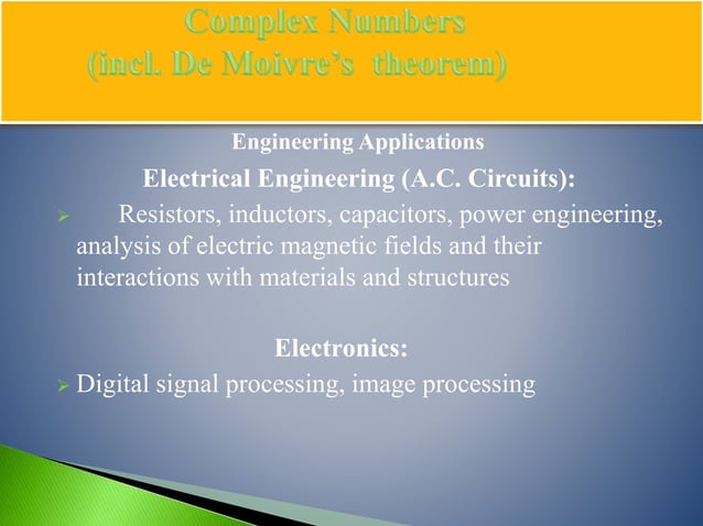 APPLICATION OF MATHEMATICS IN ENGINEERING FIELD | PPTX | Physics | Science