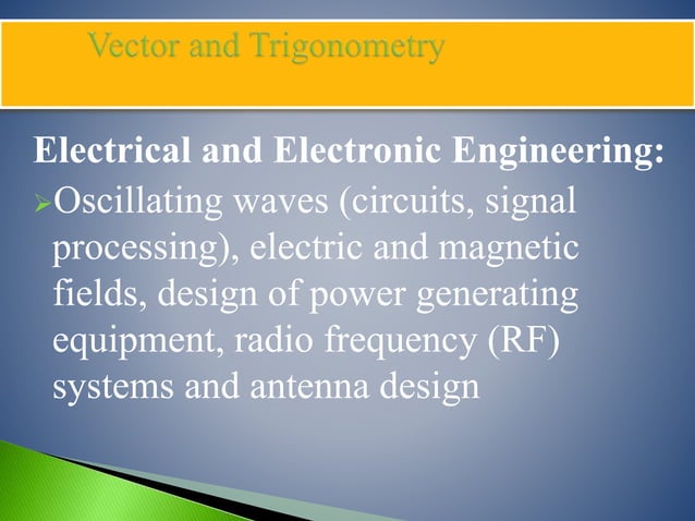 APPLICATION OF MATHEMATICS IN ENGINEERING FIELD | PPTX | Physics | Science