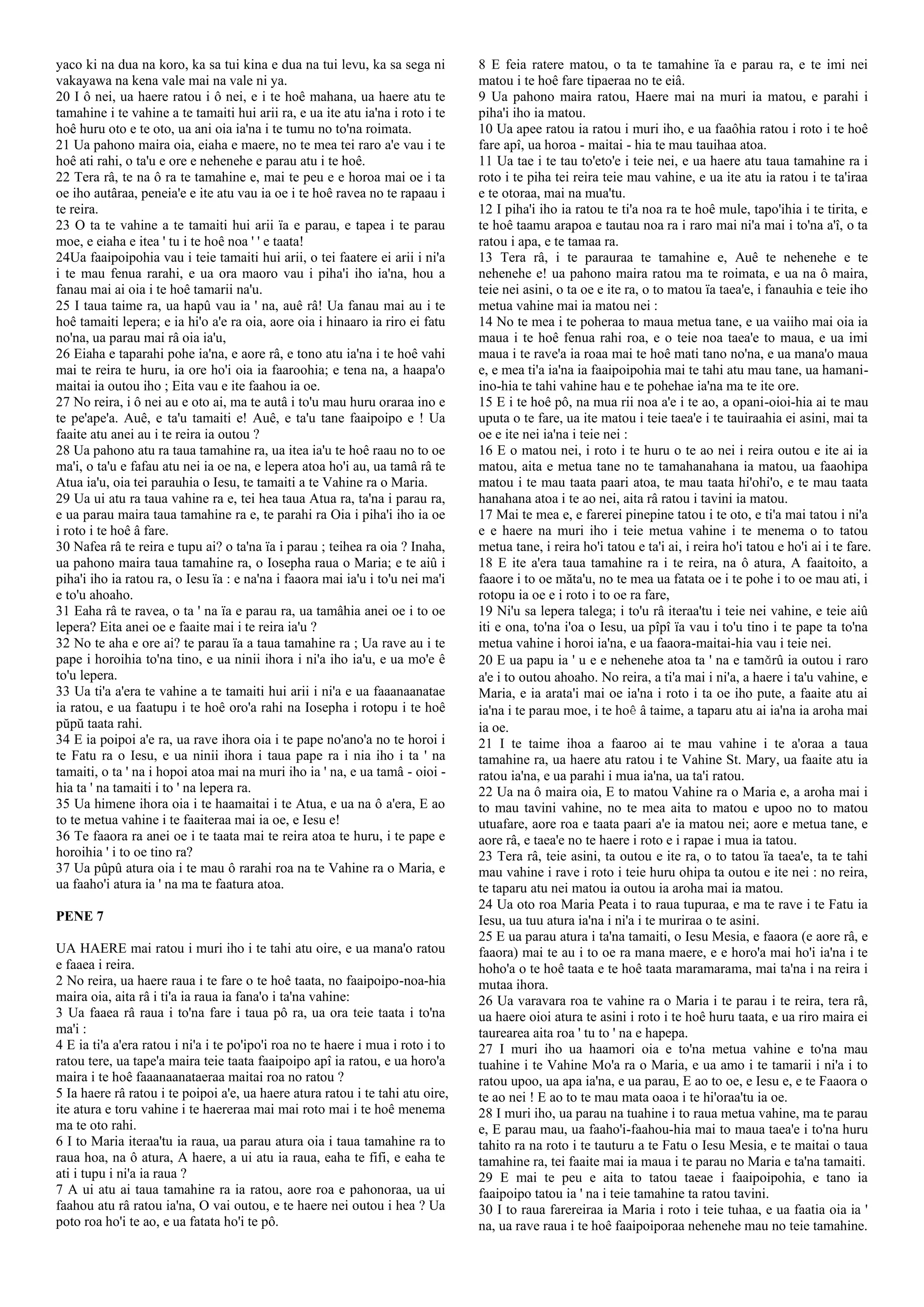 Tahitian - The First Gospel of the Infancy of Jesus Christ.pdf