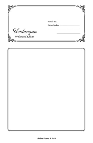 Design Undangan | RTF