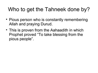 Tahneek lesson 7 | PPT