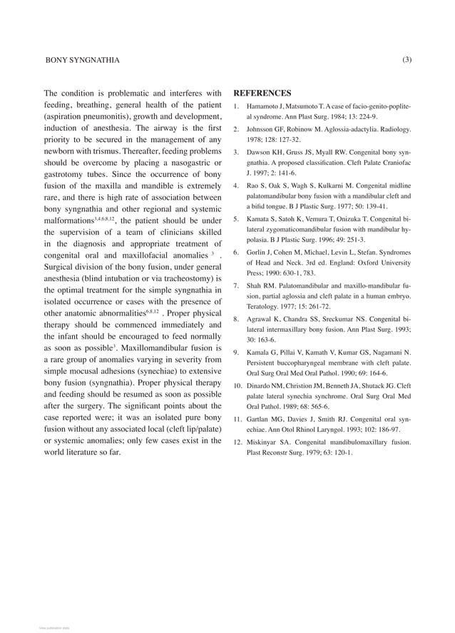 3.Tahrir N. Aldelaimi Article BONY SYNGNATHIA (CONGENITAL FUSION OF ...