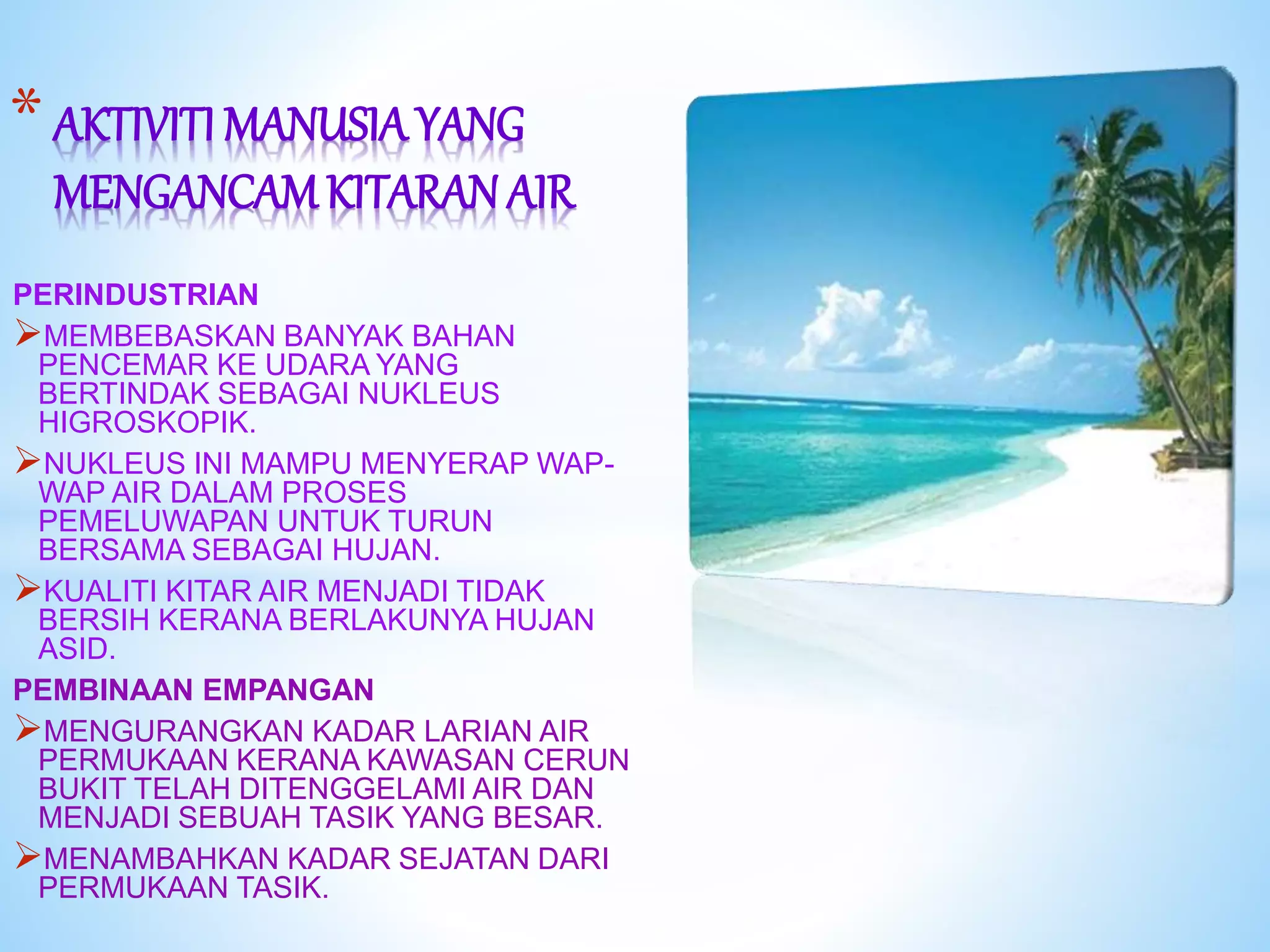 kepentingan kitaran air semula jadi | PPTX