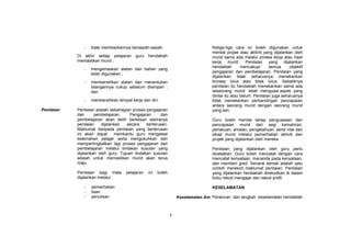 sukatan pelajaran KH Tahun 6 | PDF