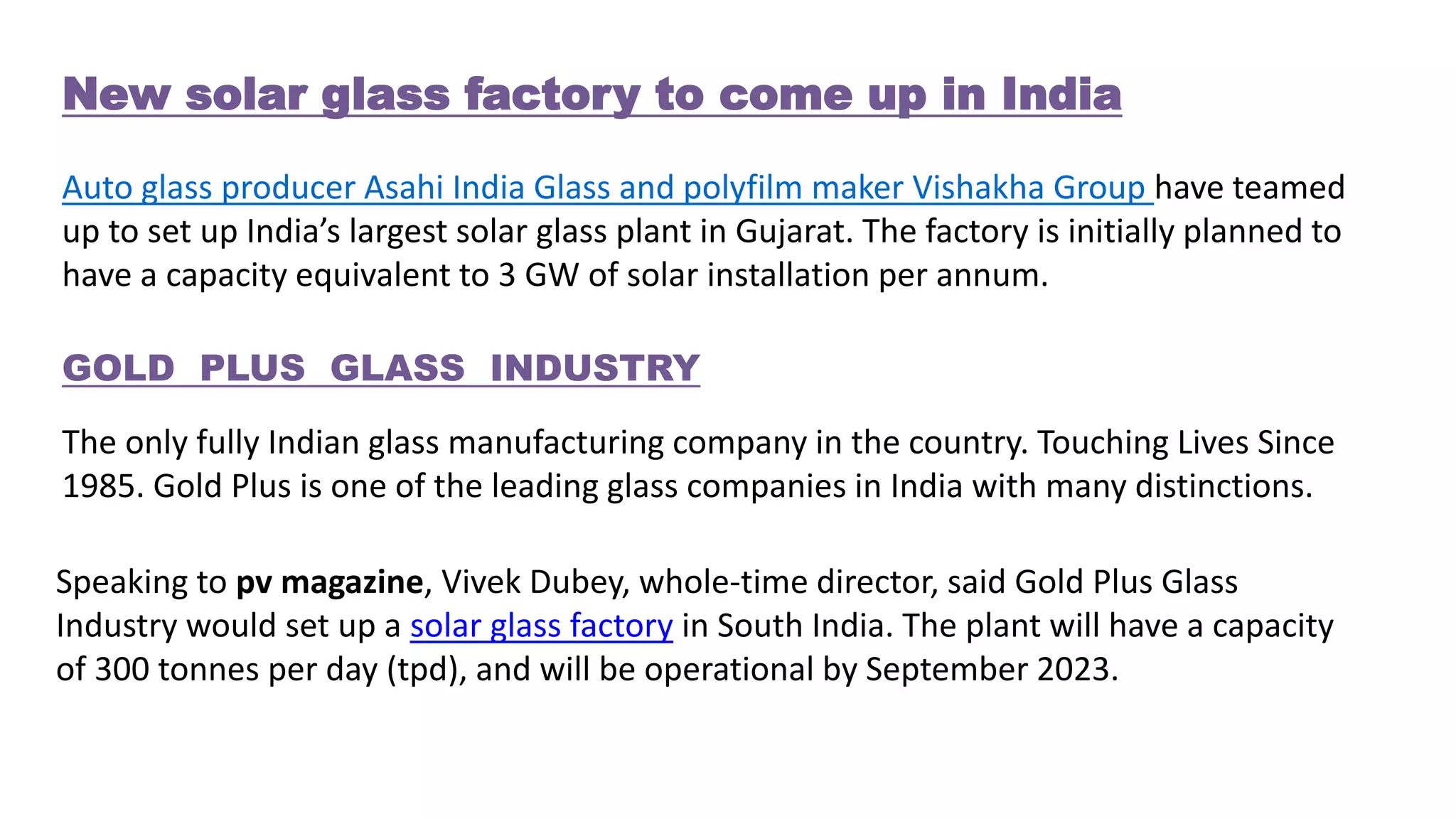 Revaluationary solar glass technology | PPTX