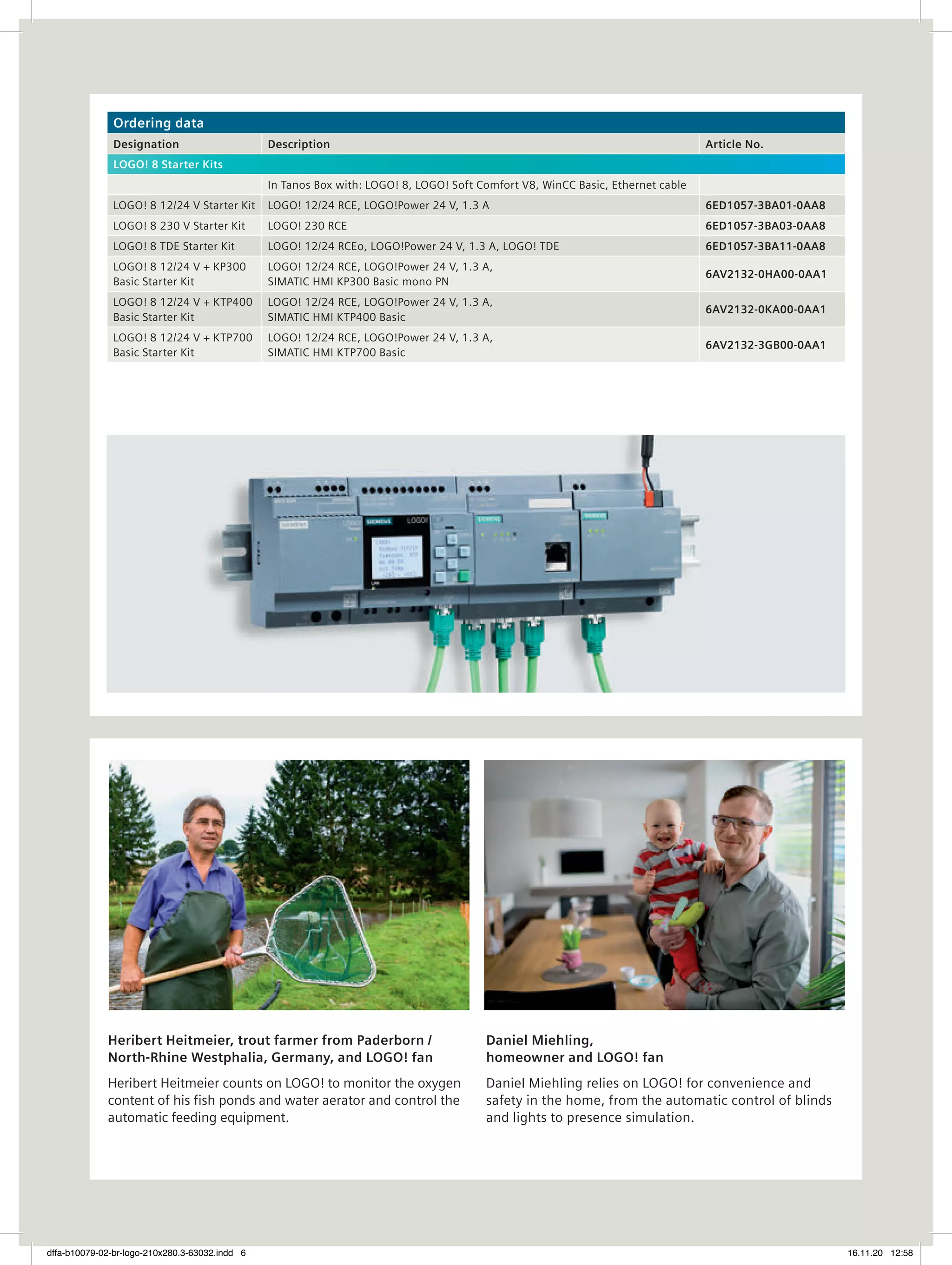 Tài liệu hướng dẫn sử dụng bộ điều khiển Siemens Simatics LOGO! | PDF