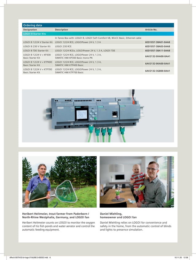 Tài liệu hướng dẫn sử dụng bộ điều khiển Siemens Simatics LOGO! | PDF