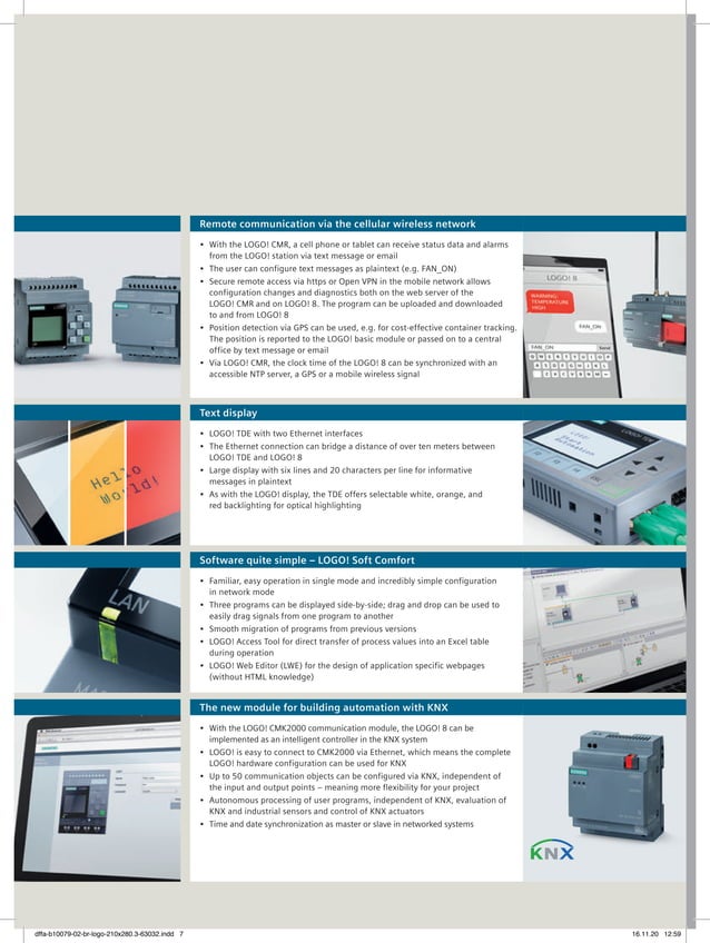 Tài liệu hướng dẫn sử dụng bộ điều khiển Siemens Simatics LOGO! | PDF
