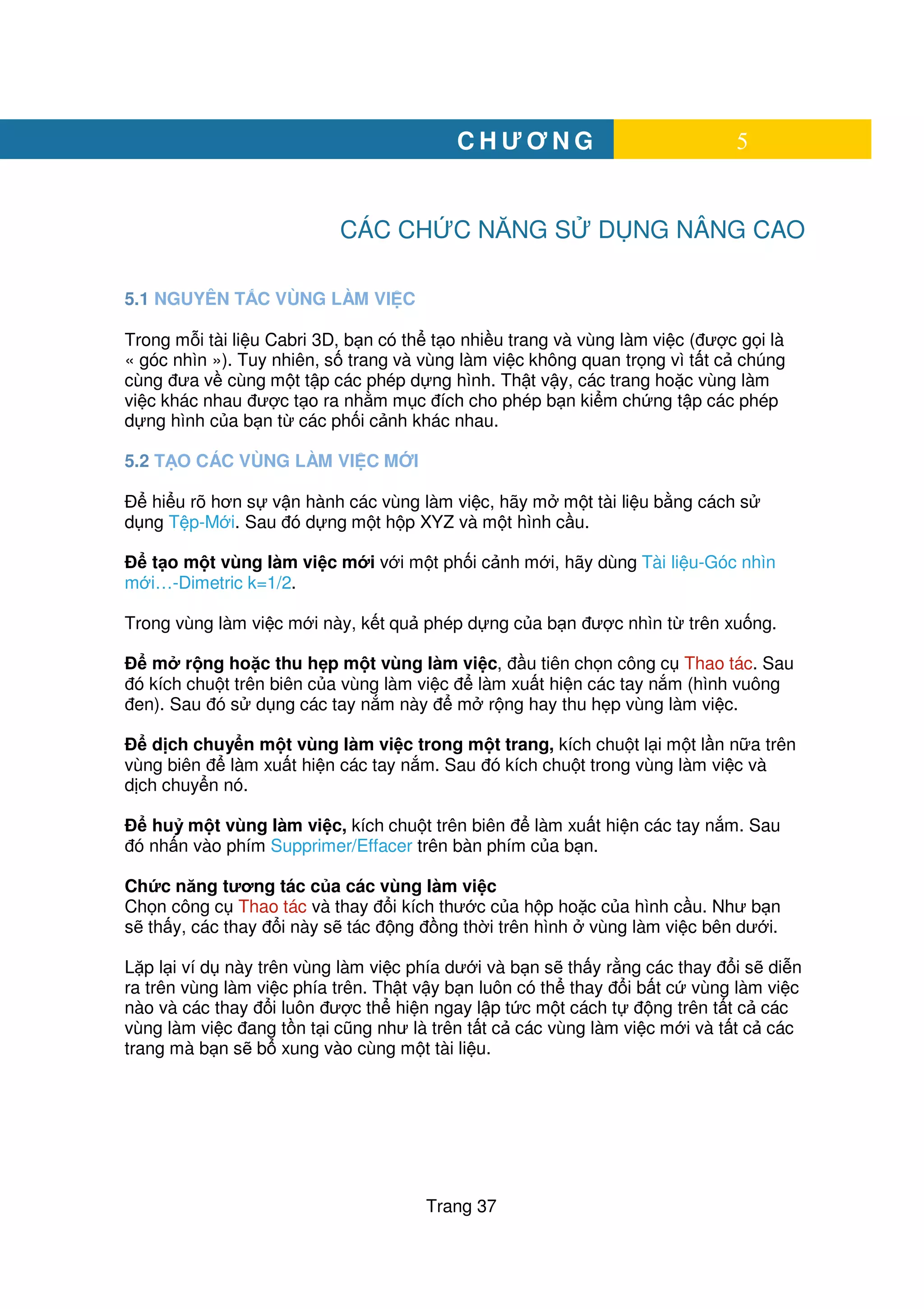 Tai lieu-huong-dan-su-dung-cabri-3d-tieng-viet | PDF