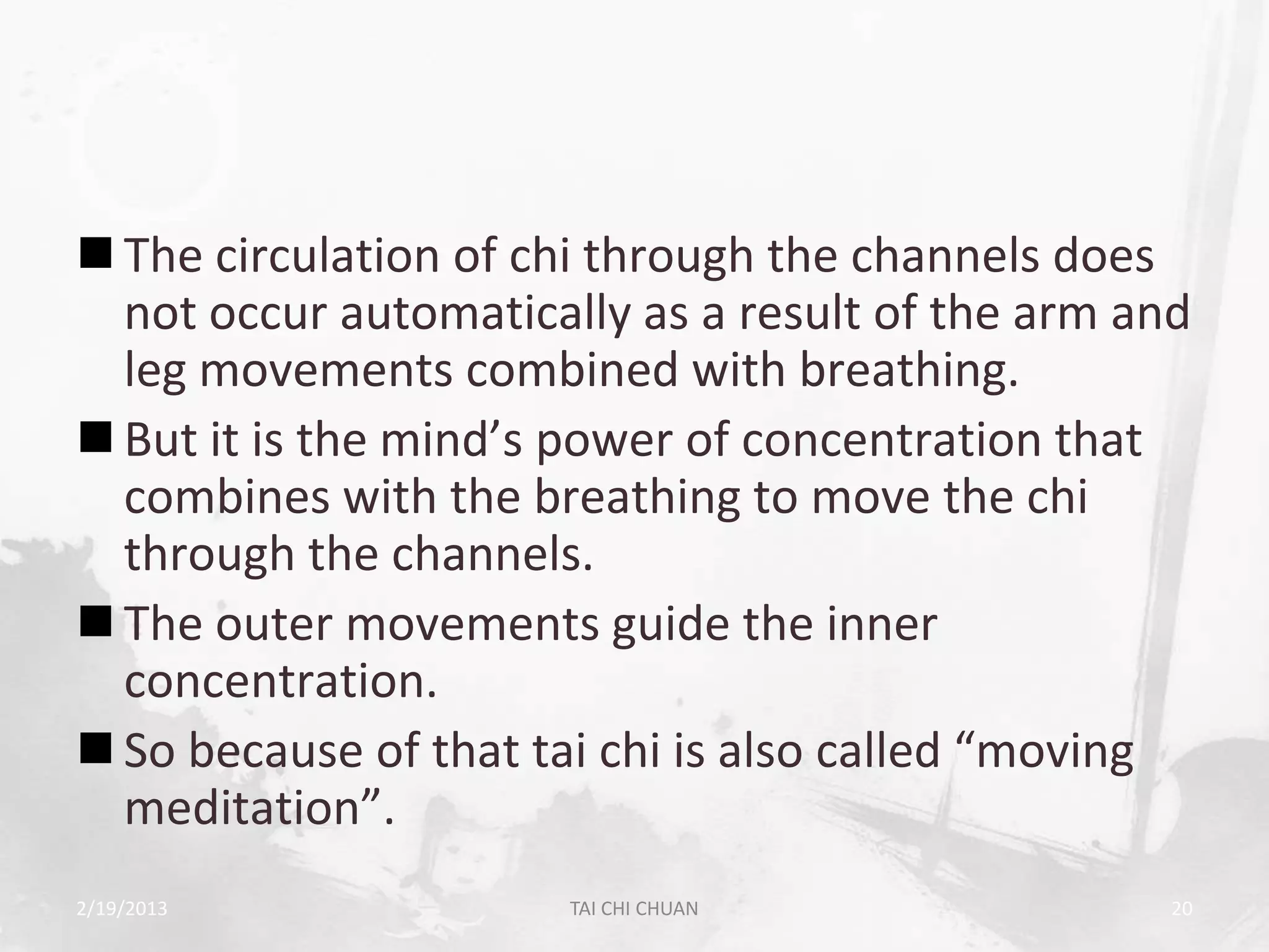 Tai chi chuan | PPTX