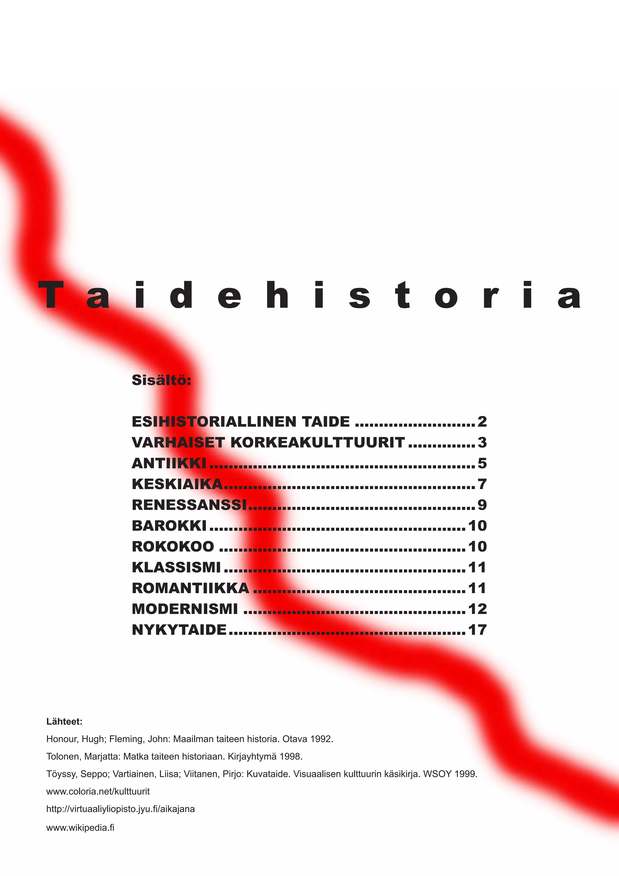 Taidehistoria | PDF