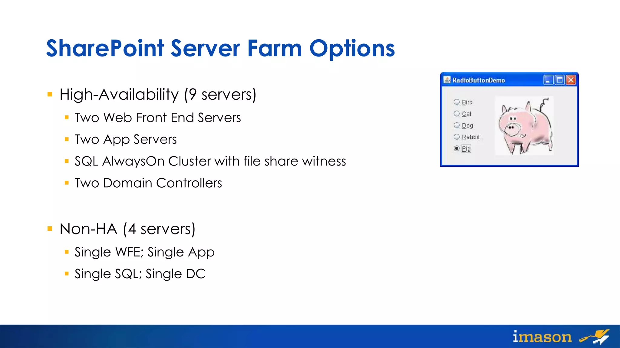 Lessons from the Field: Setting up SharePoint on Azure | PPT