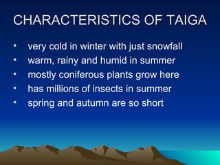 Taiga | PPT