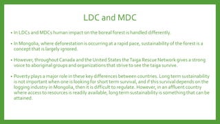 Taiga biome period 3 | PPT