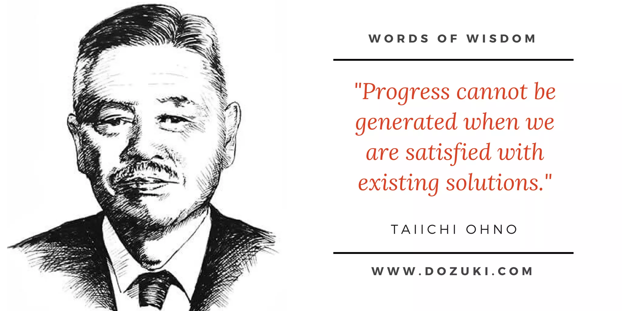 Top Ten Taiichi Ohno Quotes Dozuki | PPT