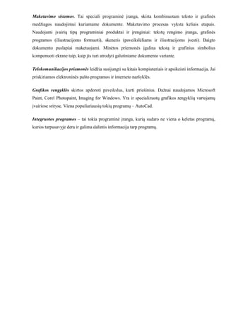 Taikomoji programinė įranga | PDF