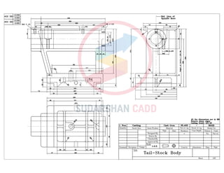 TAIL-STOCK BODY | PDF