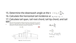 TAIL DESIGN AND ITS CONFIGURATION TYPES | PPTX