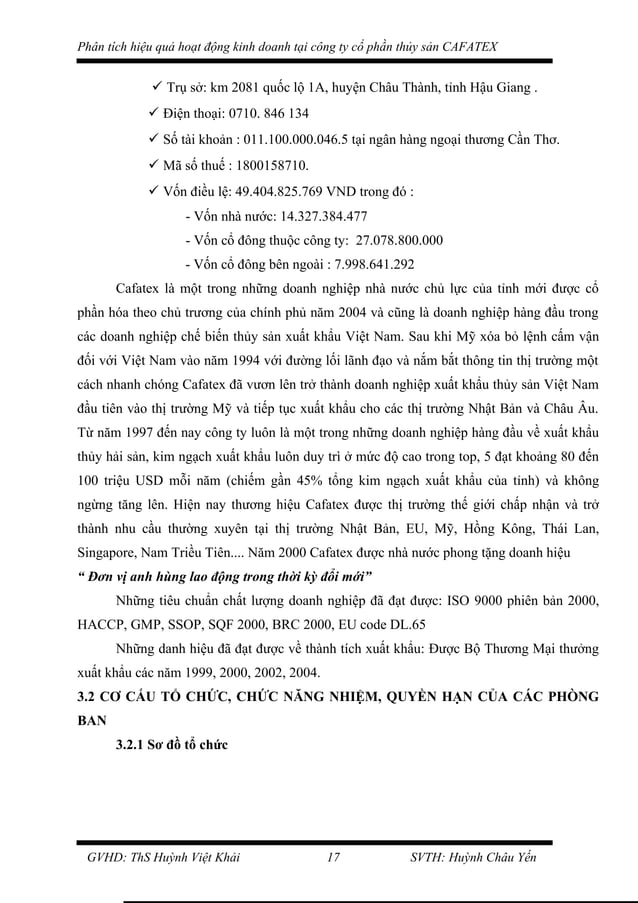 Tailieu.vncty.com luan-van-phan-tich-hieu-qua-kd-tai-ctcp-cafatex | PDF