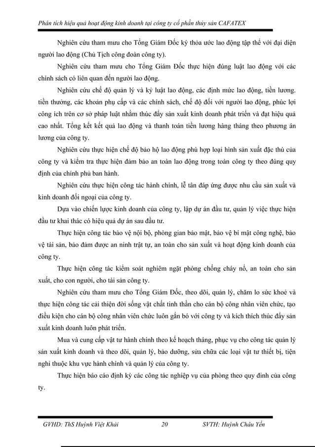 Tailieu.vncty.com luan-van-phan-tich-hieu-qua-kd-tai-ctcp-cafatex | PDF