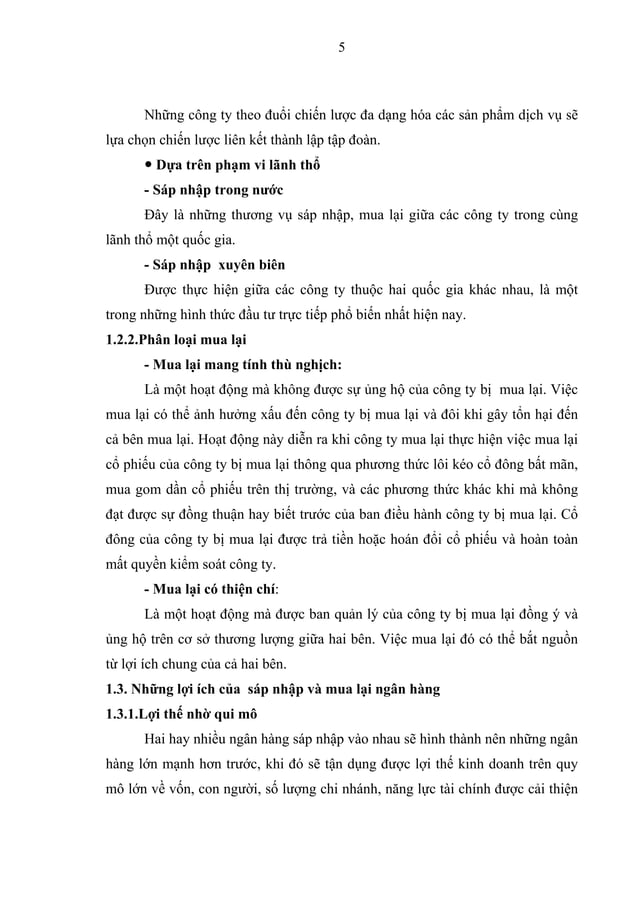 Tailieu.vncty.com sap nhap-va_mua_lai_ngan_hang_thuong_mai_tai_viet_nam ...