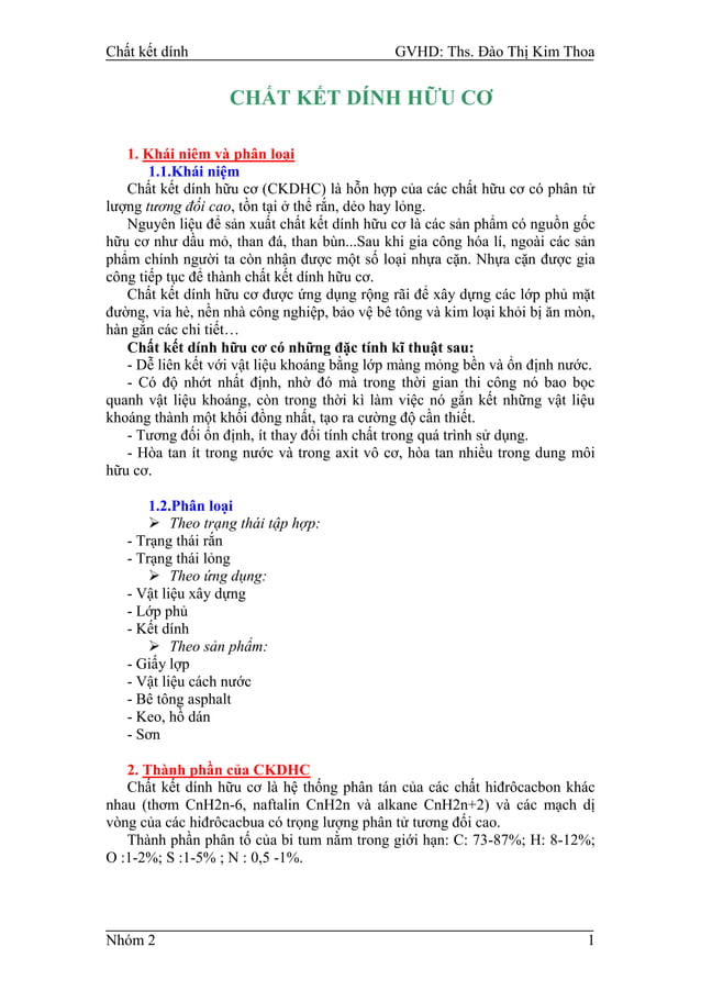 Tailieu.vncty.com chat ket dinh huu co | PDF